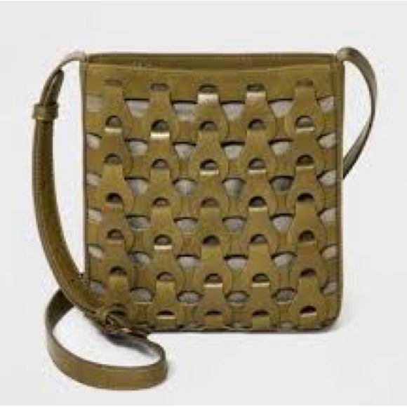 Universal Thread | Bags | Universal Thread Woven Crossbody Bag In Olive ...